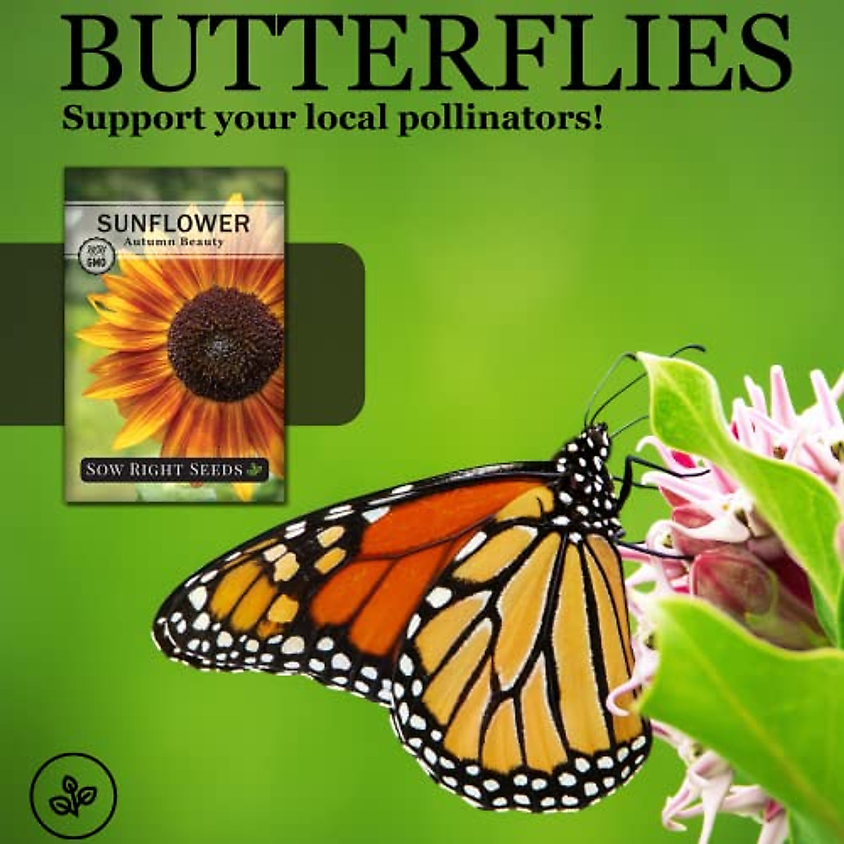 Sow Right Seeds - Autumn Beauty Sunflower Seeds for Planting, Beautiful Giant Flower to Plant, Non-GMO Heirloom Seed, Wonderful Gardening Gift (1)