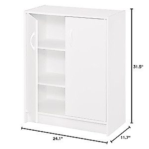 ClosetMaid 8982 Stackable 2-Door Organizer, White