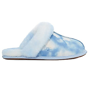 UGG Women's Scuffette Ii Watercolors Slipper, Cloudy Sky, 8
