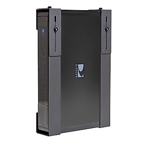 HIDEit Mounts Uni-L Mount - Patented in 2015, Made in USA - Steel Adjustable Large Wall Mount, Hide Your Cable TV Box, Satellite Receivers, DVRs, NVRs, Set-Top Boxes and Other A/V Equipment