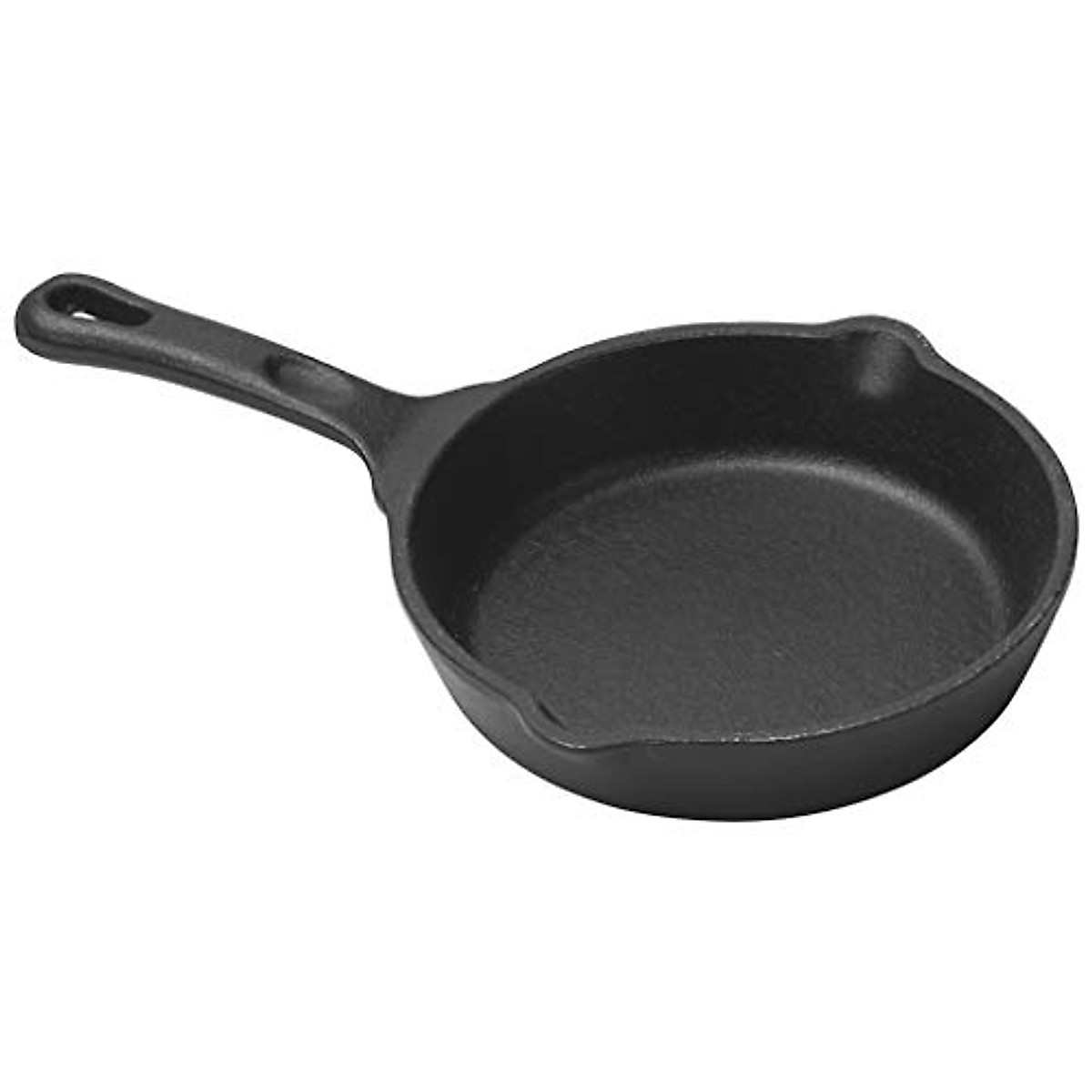 Winco Commercial-Grade Cast Iron Skillet with Handle, 5"