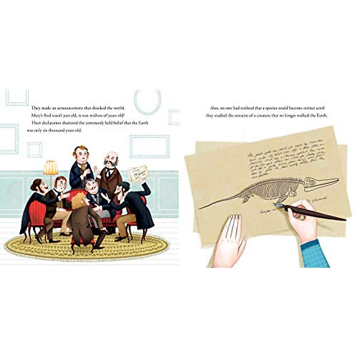 Dinosaur Lady: The Daring Discoveries of Mary Anning, the First Paleontologist (Women in Science Biographies, Fossil Books for Kids, Feminist Picture Books, Dinosaur Gifts for Kids)