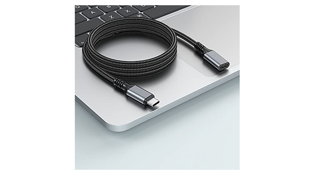 USB C Extension Cable 6FT - Fast Charging & Data Transfer