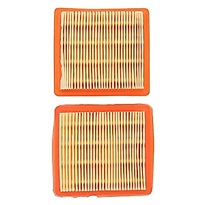 Haofy Replacement Air Filter, 5PCS Trimmer Air Filter Panel Filter Paper Replacement for FS91 Garden Tool