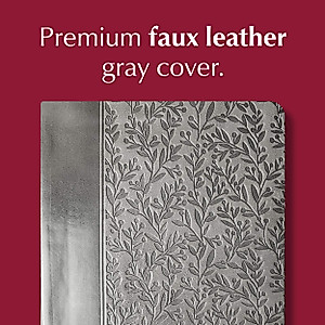 The Passion Translation New Testament, Gray (2nd Edition, Faux Leather) – In-Depth Bible with Psalms, Proverbs, and Song of Songs, Makes a Great Gift for Confirmation, Holidays, and More