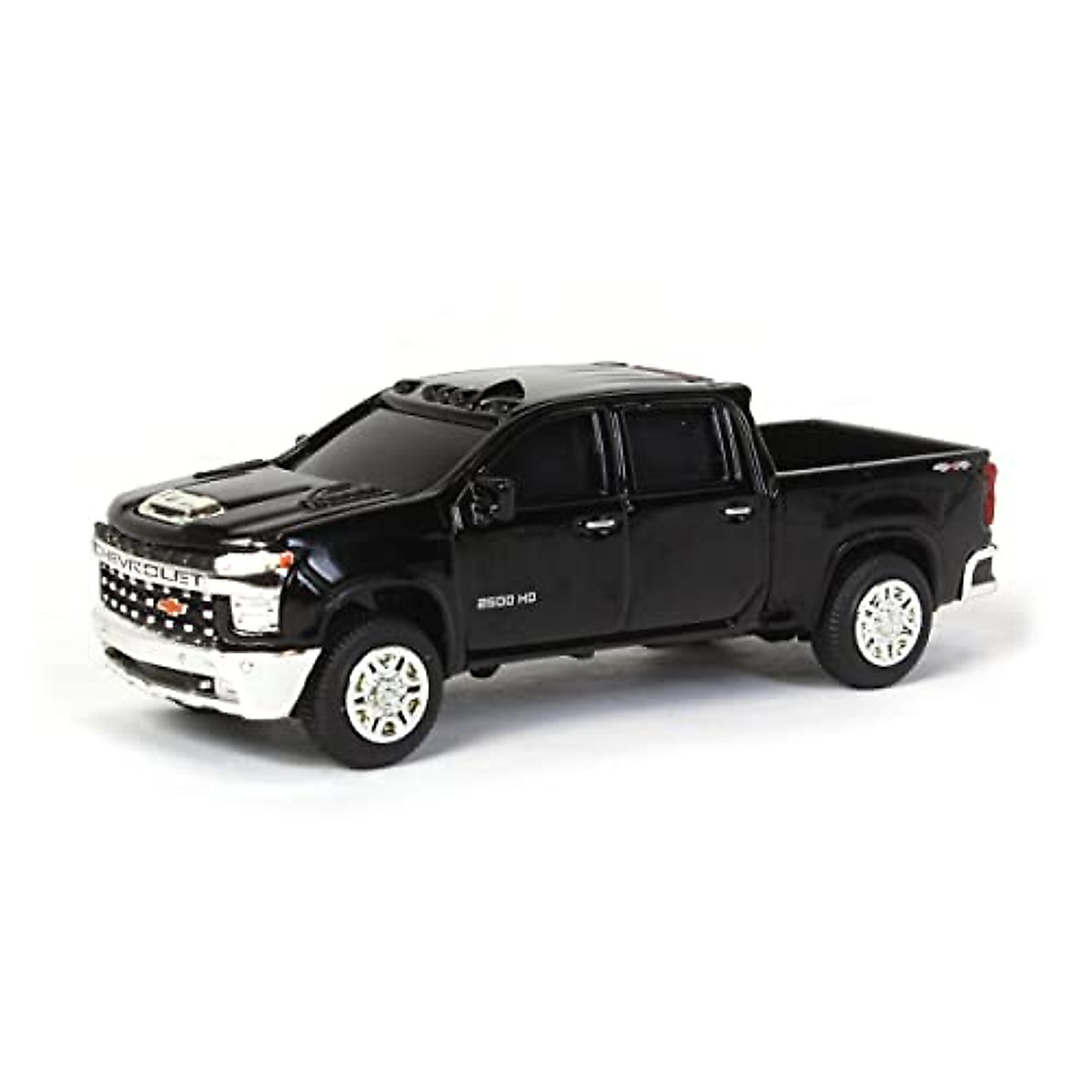 Truck 1/64 2020 Chevy Silverado LTZ, Black, Collect N Play by ERTL 47167-1
