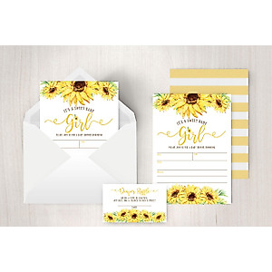 Your Main Event Prints Sunflower Baby Shower Bundle