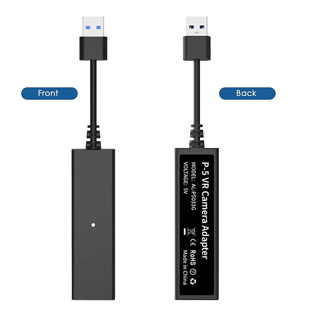 Hilitand for Camera Adapter Cable, Play PS VR on PS5, PS4 Converter Connecting Cable for Game Console for PS4 Host Camera