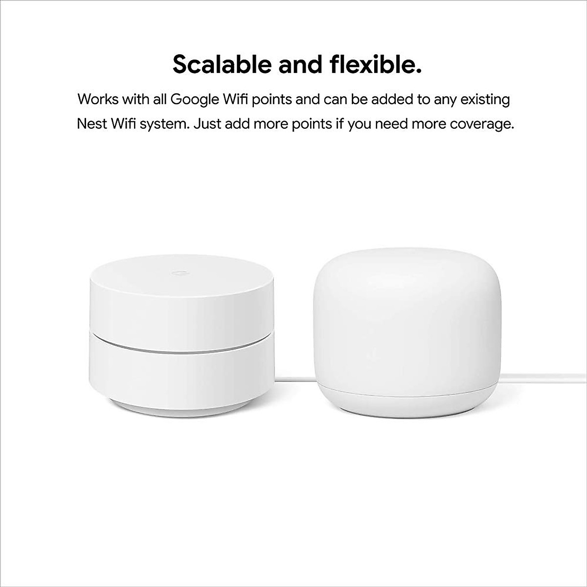 Google GA02434-US WiFi Mesh Network System Router AC1200 Point 3-Pack Bundle with 3X Deco Gear Google WiFi Outlet Wall Mount White and Professional Cable ZERObootCat6 Ethernet Patch Cable