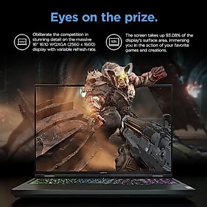 Lenovo Legion Pro 5i Gaming Laptop 2023 Newest, 16" WQXGA 240Hz Display, Intel Core i9-13900HX Processor, NVIDIA GeForce RTX 4070, 32GB DDR5 RAM, 1TB SSD, Backlit Keyboard, Wifi6, Windows 11 Home