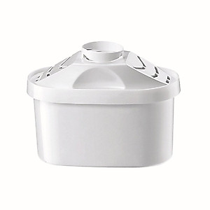 Pack of 2 Alkaline Water Pitcher Filter Cartridge Replacement with 4-Stage Filtration for Reducing Lead, Mercury, Zinc, and Removing Chlorine Taste & Odor, Drinking Water Filter for Pitcher