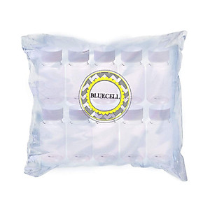 Bluecell 10 pcs Plastic Clear Empty Plastic Solid Powder Medicine Pill Cylindrical Chemical Container Reagent Bottle 80ml Product Name