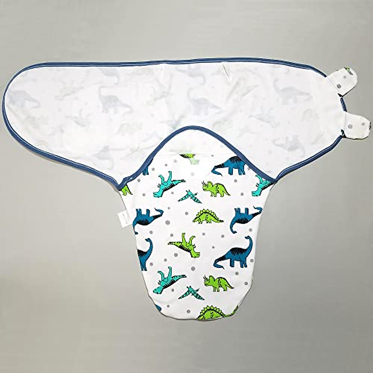 EYL Baby Swaddle Blanket Wrap for Newborn Boy and Girl Adjustable Infant Swaddle Sack Set, 0-3 Months, 2 Pack (Dinosaur, Small)