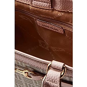 Anne Klein Logo Shopper Tote with Horsebit Light Pink One Size