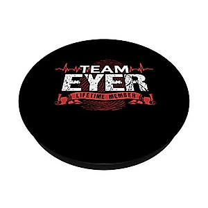 EYER TEAM Family Reunions Member DNA Heartbeat - Lifetime PopSockets Grip and Stand for Phones and Tablets