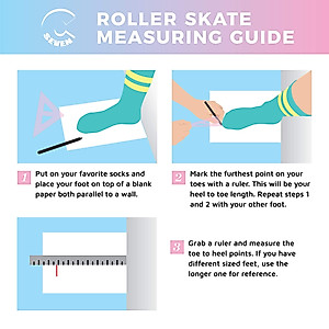 C SEVEN C7skates Dark Magic Quad Roller Skates (Queen Bee, Women's 8 / Men's 7)