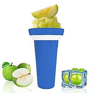 DEAR LOYEA Slushie Cup Ice Cream Maker TIK TOK Gadget Diy Smoothie Cup Cool Stuff Birthday Gifts(blue)