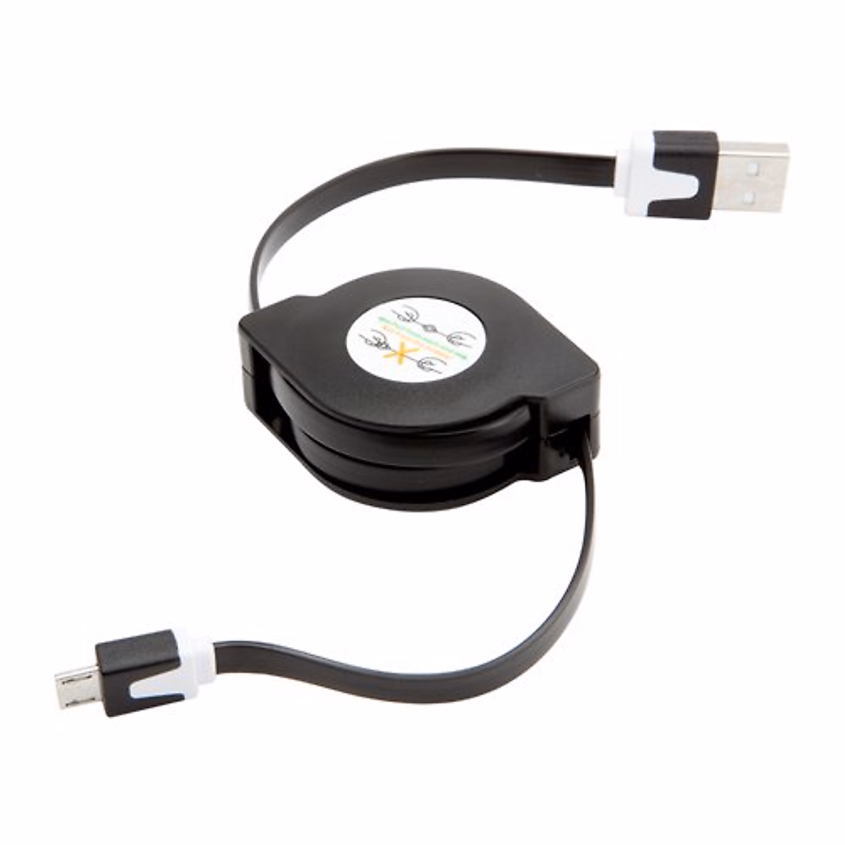 BoxWave Cable Compatible with Netgear 4G LTE Mobile Hotspot (AC797) (Cable miniSync, Retractable, Portable Sync Cable for Netgear 4G LTE Mobile Hotspot (AC797)