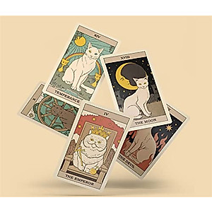 Cats Rule the Earth Tarot: 78-Card Deck and Guidebook for the Feline-Obsessed