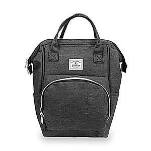 Everest Friendly Mini Handbag Backpack, Gray, One Size