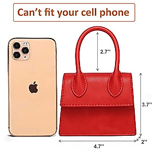 CATMICOO Mini Purse for Women, Mini Bag with Crocodile Pattern