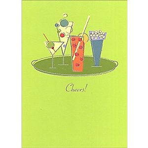Party Drinks - Birthday Card