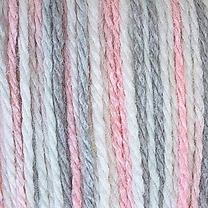 Bernat Softee Baby Yarn, Ombre, 4.25 oz, Gauge 3 Light, Pink Flannel