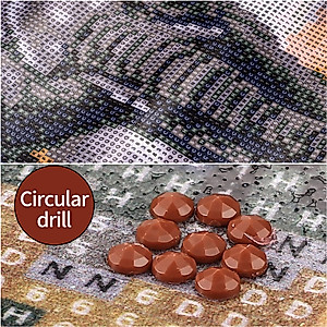 5D DIY Diamond Drawing Kit, Digital Drawing Kit,Cartoon Pink Fat Pig Crystal Rhinestone Diamond Embroidery Art Pictures, DIY Craft Supplies for Adults, Children, Home, Wall Decoration - 12*16 In