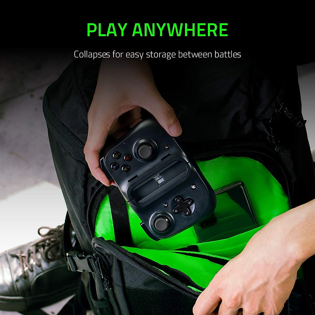 Razer Kishi Controller for Android - Cloud Gaming Ready - Type-C (Renewed)