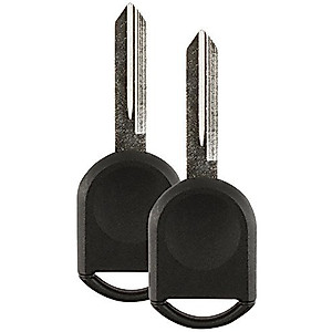 Discount Keyless Replacement Key Fob Car Remote and Uncut Transponder Key Compatible with CWTWB1U345, CWTWB1U331, 4D 63 80 BIT, H84-PT (2 Pack)