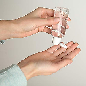 TUPARKA 30 Pack Clear Plastic Empty Travel Bottles with Flip Cap, Portable Refillable Containers Liquid Hand Sanitizer Containers Toiletry Containers Cosmetic Bottles