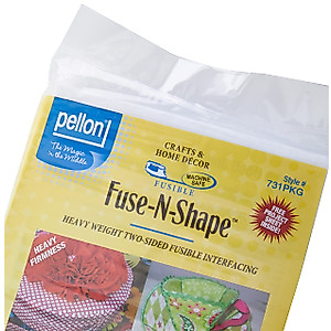 Pellon 731 Fuse-N-Shape Heavyweight Stabilizer 15" x 36" Package