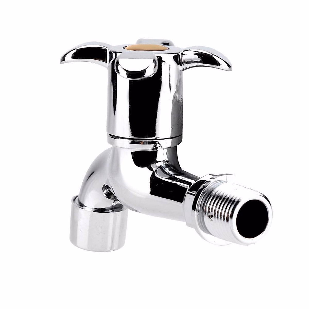 Washbasin Faucet Sink Faucet, Faucet with Single-Outlet and Handle,Suitable for Washing Machine Faucet, Kitchen Sink, Bathroom, Bathtub, Garden