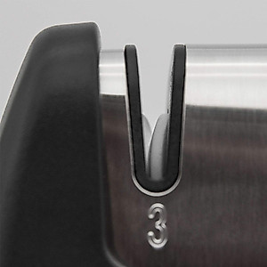 3 Nails Professional Knife Sharpeners Non-slip Base Sharp Stone Guided Disc with Diamond Coating Easy Grip, Plastic