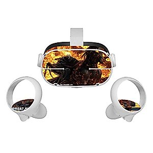 Spiner Game Vinyl Skin Sticker Decal Cover for Oculus Quest II Headset and Controllers