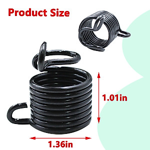 M696 Air Hammer Retainer Spring Fits for Air Hammers M550DB and M668 Retainer Springs for Air Hammers 3 x 35 x 56 Mm - 4 Pcs