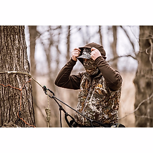 First Lite Aerowool Merino Wool Neck Gaiter - Ultralight Camo Hunting Face Mask - First Lite Specter - One Size