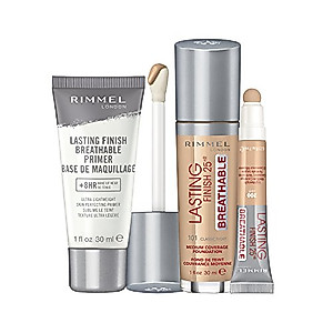 Rimmel Lasting Finish Breathable Primer, Clear, 1 Fluid Ounce