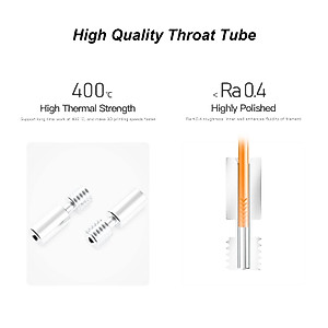 ACROSSXD Sprite Extruder Upgrade Heater Block Kit High Temperature Pro 300℃ Titanium Heatbreak Plated Copper Nozzle Compatible with Creality Ender 3 S1/Ender3 S1 Pro/CR10 Smart Pro