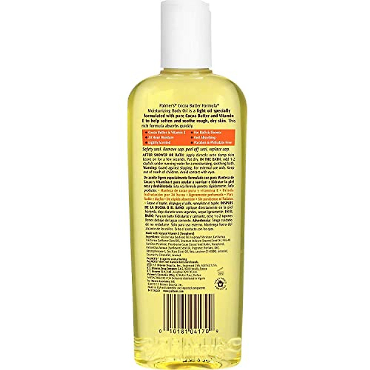 Palmer's Cocoa Butter Formula Body Oil 8.50 oz (Pack of 6)