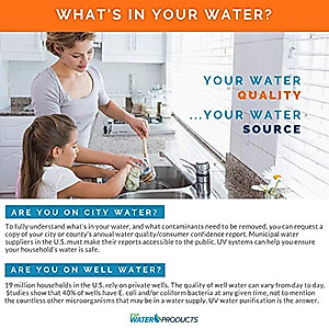 Viqua Sterilight C2-02PB Carbon Block Filter 10 Micron with Lead Reduction 4.5" x 20" for IHS12-D4, IHS22-D4, SC320-DWS12, SC320-DWS22, SCM320-DWS12, SCM320-DWS22, and S12Q-WHSC UV Systems