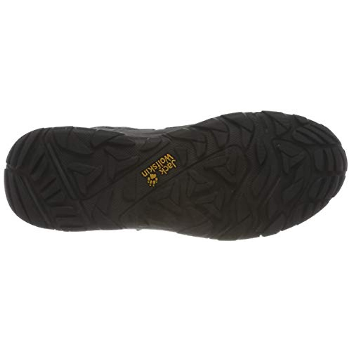 Jack Wolfskin MTN Attack 3 Texapore Mid K Hiking Boot, Black/Burly Yellow Xt, 11 US Unisex Big Kid