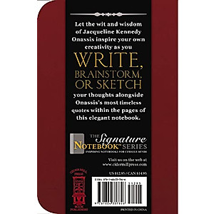 The Jackie Kennedy Signature Notebook: An Inspiring Notebook for Curious Minds (13) (The Signature Notebook Series)