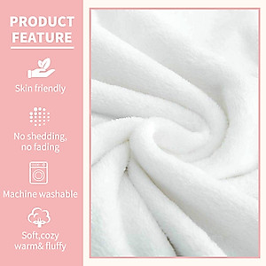 Strawberry Cherries Blanket Gifts for Women Girls Mom Birthday Christmas Valentines Presents Pink Fruit Theme Decor Bedroom Living Room Sofa Couch Soft Cozy Plush Kids Adults Teen Fleece Throw 60"x50"