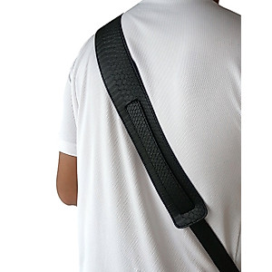 Serpentine Adjustable length Guitar Strap, PU Leather Strap For Electric Guitar, Acoustic Guitar and Bass