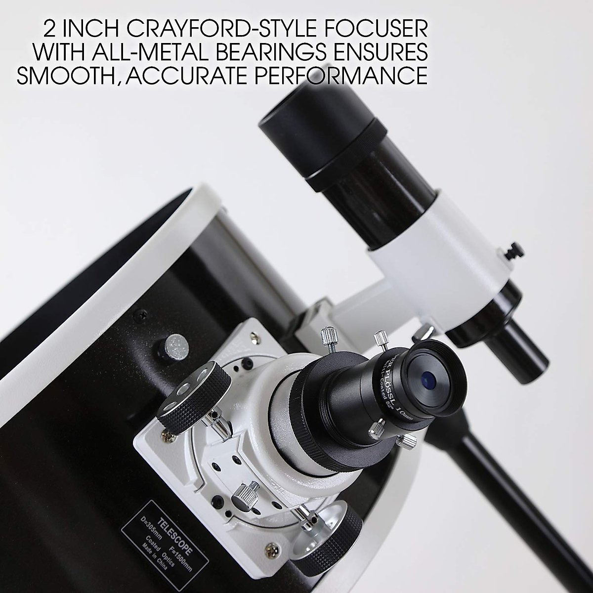 Sky Watcher Sky-Watcher Flextube 300 SynScan Dobsonian 12-inch Collapsible Computerized GoTo Large Aperture Telescope (S11820)