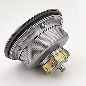 EADOT 3-1/2 Inch Brushed Nickel Sink Strainers for Kitchen Sink, Stainless Steel Kitchen Sink Drain Strainer Assembly with Strainer Basket And Drain Stopper, US Standard Kitchen Sink Drain Replacement