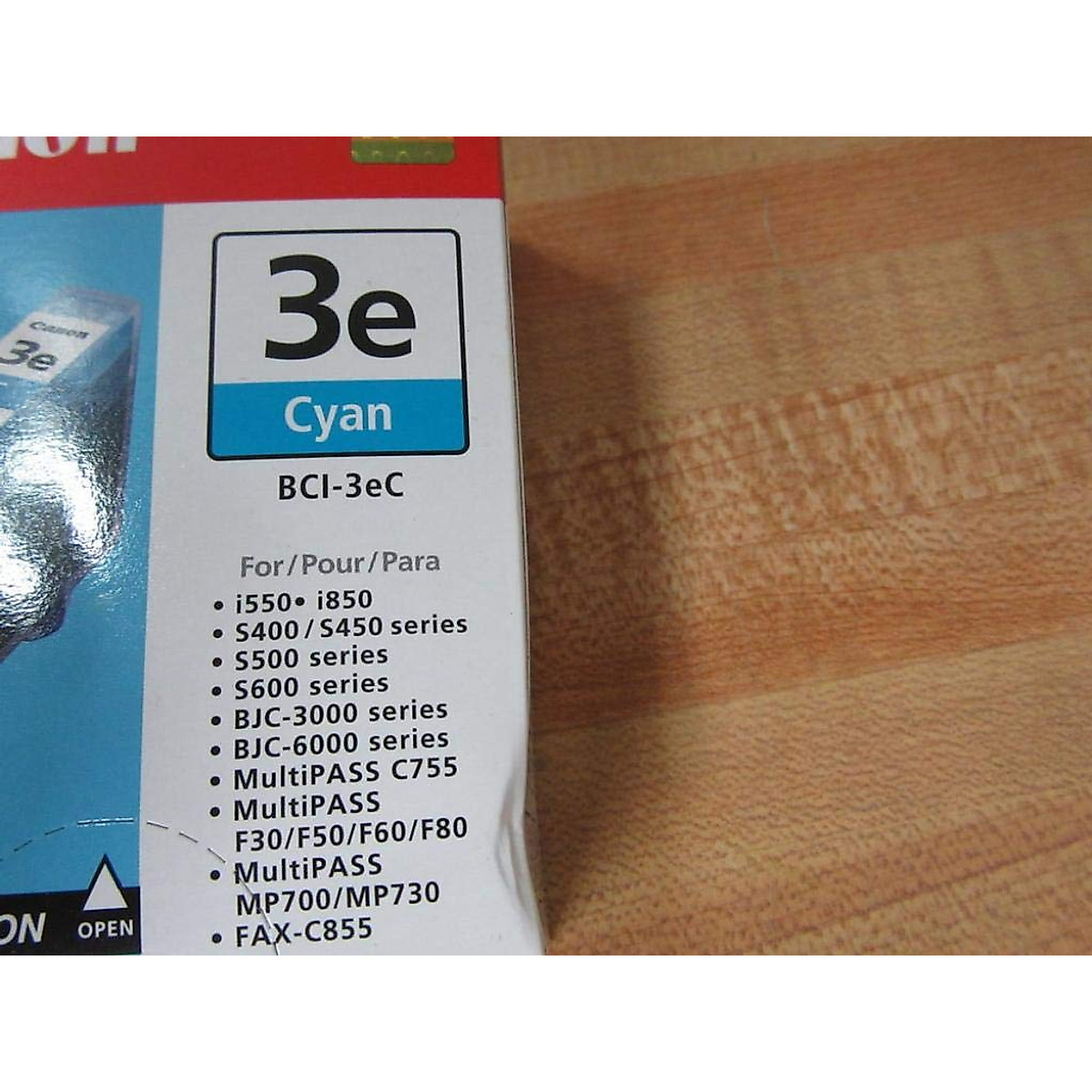 Canon BCI-3e Color Ink Tank for the BC-31e InkJet Cartridge - 3 Pack Cyan/Magenta/Yellow-4480A263