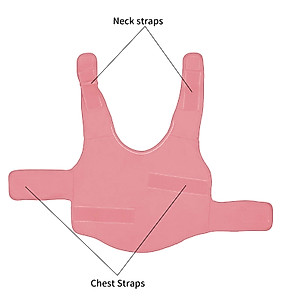 balancepaw Thunder Jacket for Dogs Anxiety Relief, Dog Anxiety Vest Calming Care for Separation, Thunderstorm, Travel, Fireworks, Vet Visits (Pink S)