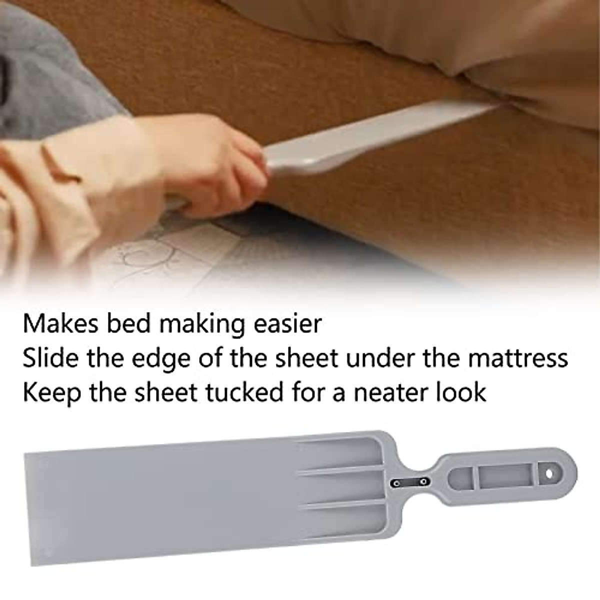 Bed Sheet Tuck In Tool, Bedsheet Change Helper Professional for Bedmaking